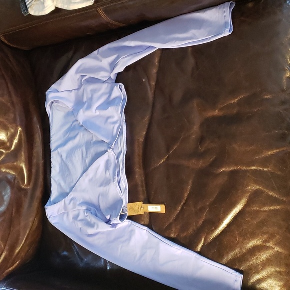 SKIMS | Swim | Skims L Periwinkle Swim Shrug Bolero Bikini Top With ...